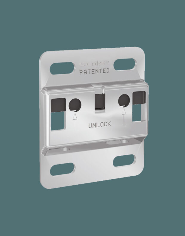 Colgador mueble bajo – Platina sujeción – TOIN